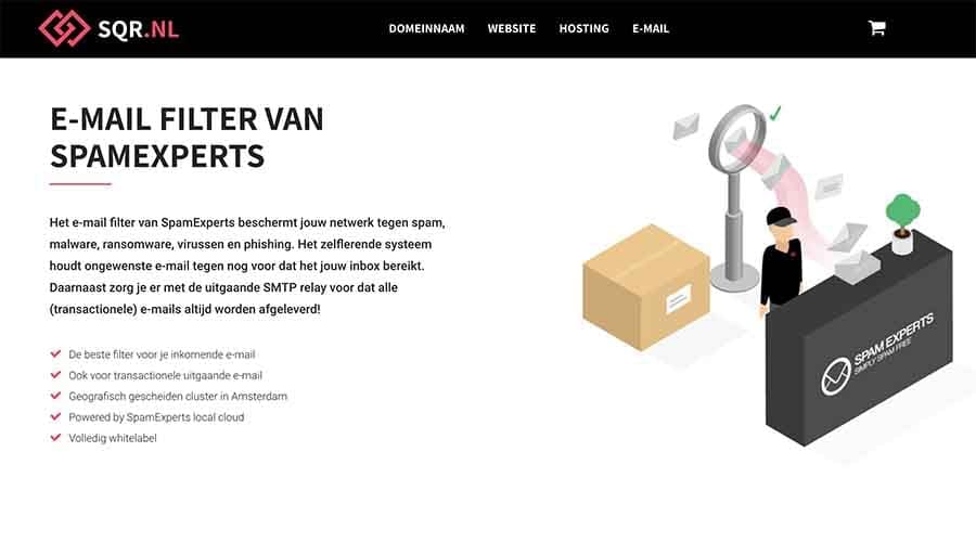 Voorkom spam, phishing en malware met de Spam Filter Service