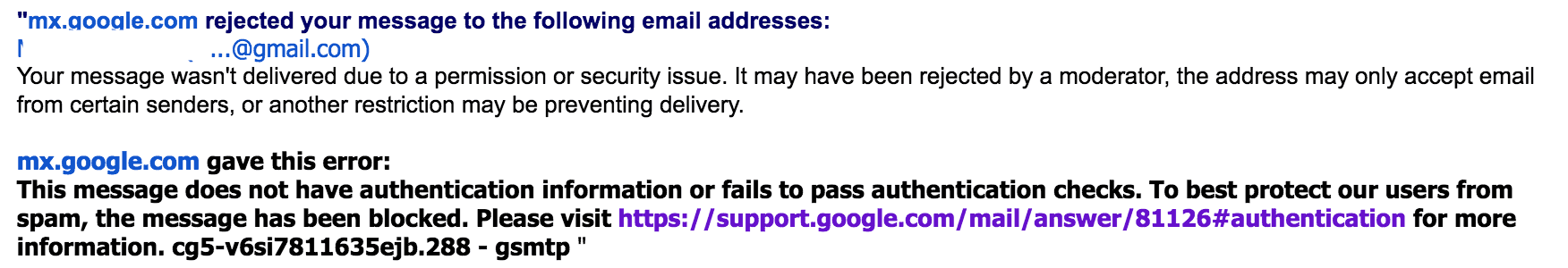 Are you having trouble sending mail to Google (Gmail)? | Hosting.NL